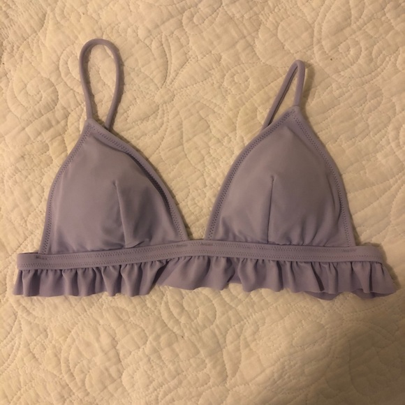 Victoria's Secret | Swim | Purple Triangle Bikini Top | Poshmark